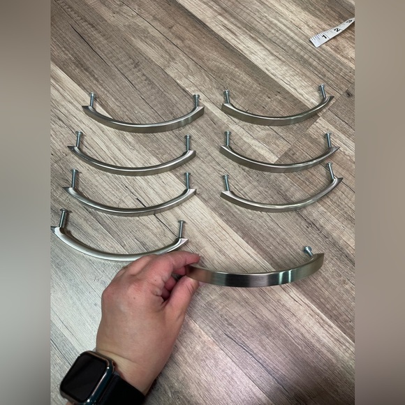 Other | 8 Drawer Pulls Cabinet Handles Silver | Poshmark